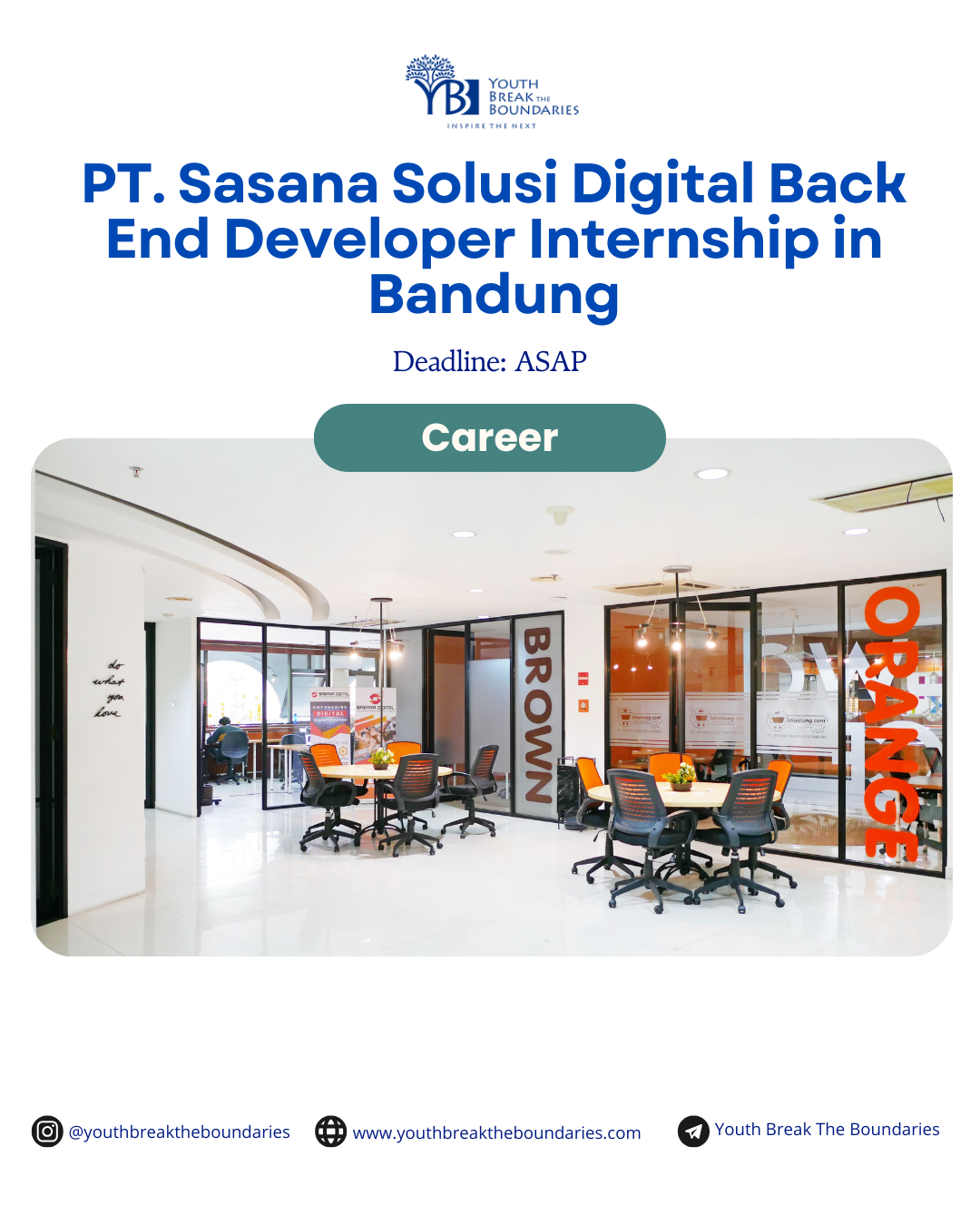 Back End Developer Internship at Sasana Digital in Bandung