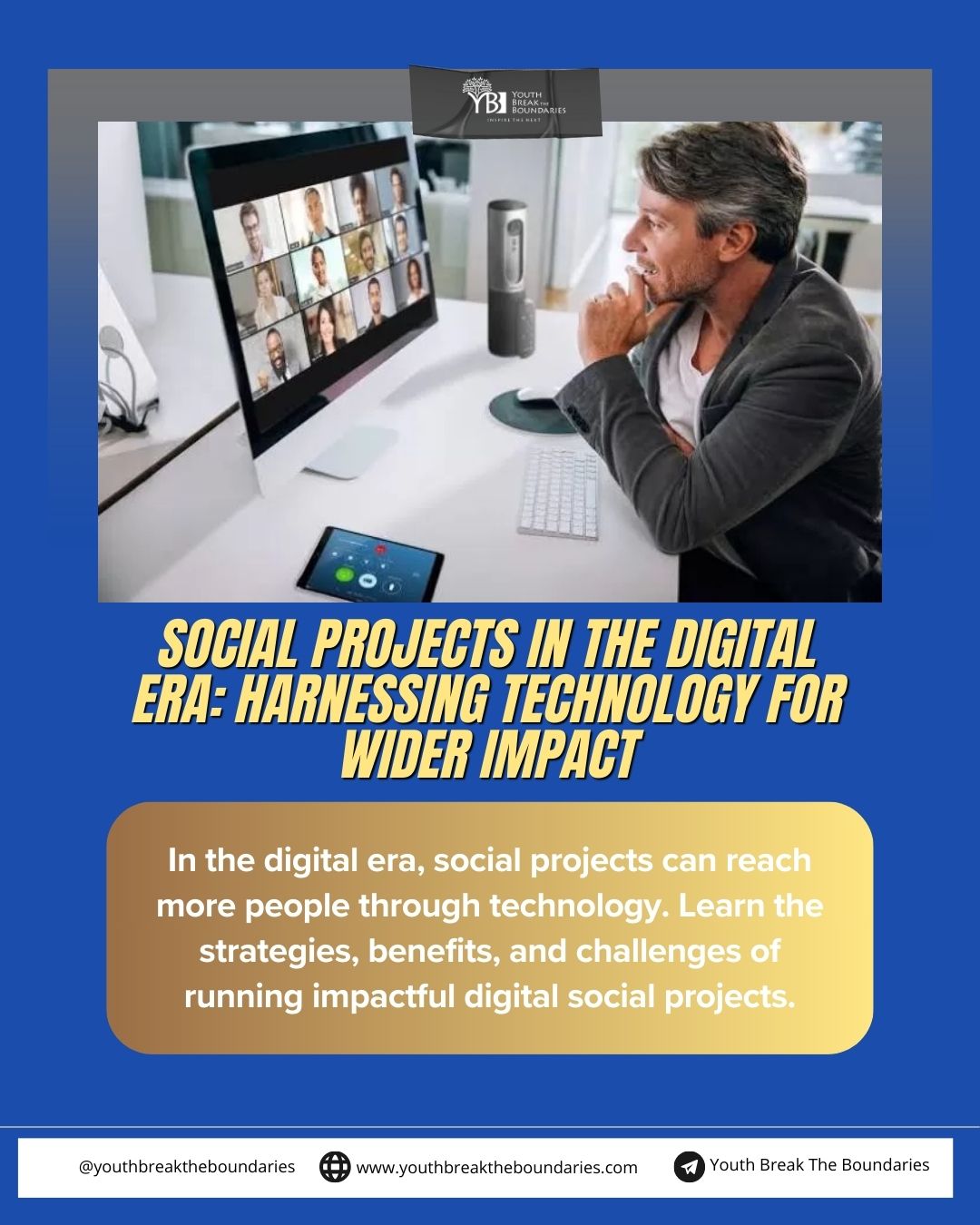 Social Projects in the Digital Era: Harnessing Technology for Wider ...