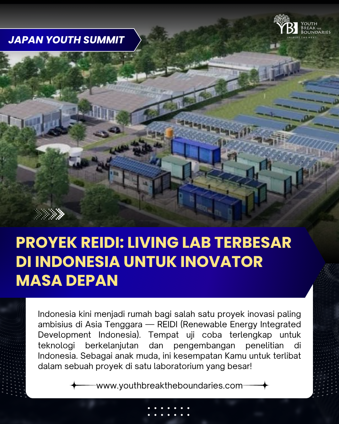 Proyek REIDI: Living Lab Terbesar di Indonesia untuk Inovator Masa ...