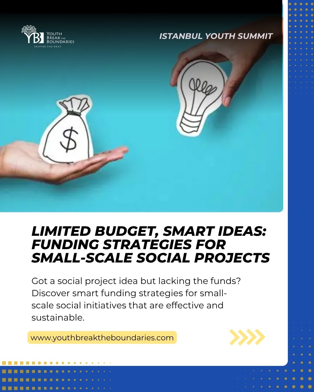 Limited Budget, Smart Ideas: Funding Strategies for Small-Scale Social ...