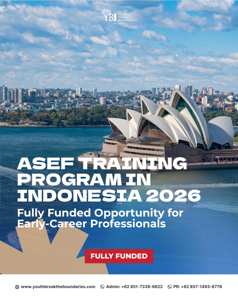 ASEF Training Program in Indonesia 2026