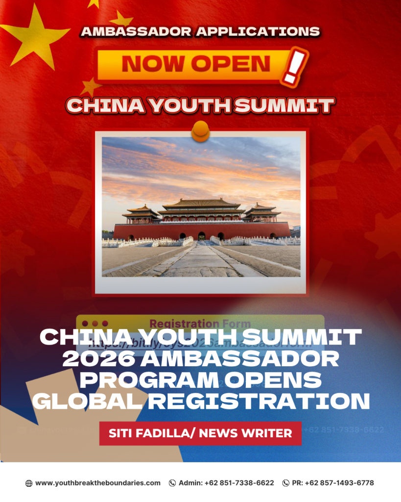 China Youth Summit 2026 Ambassador Program Officially Opens Global ...