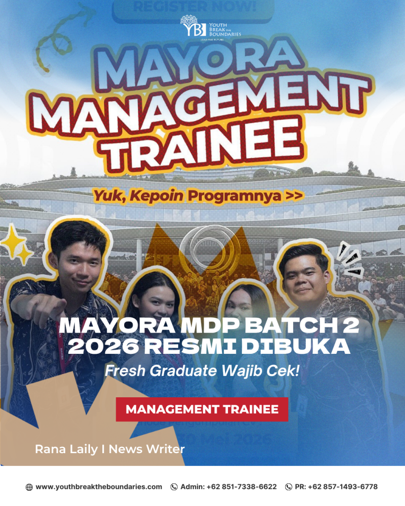 Fresh Graduate Wajib Cek! MAYORA MDP Batch 2 2026 Resmi Dibuka
